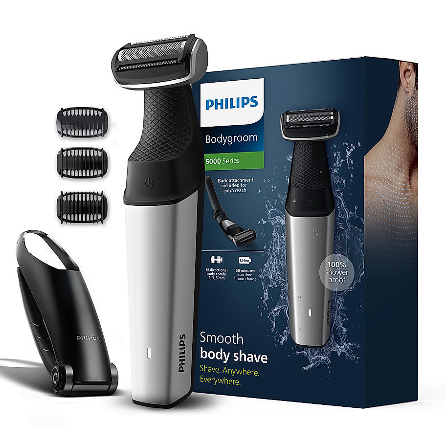 Bodygrooming Trimmer- | Bidirectional, Showerproof Groin and body trim ...