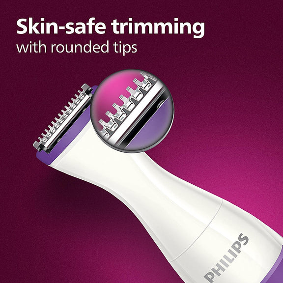 Rechargeable Cordless Wet & Dry Trimmer- for Women | Bikini Trimmer wi ...