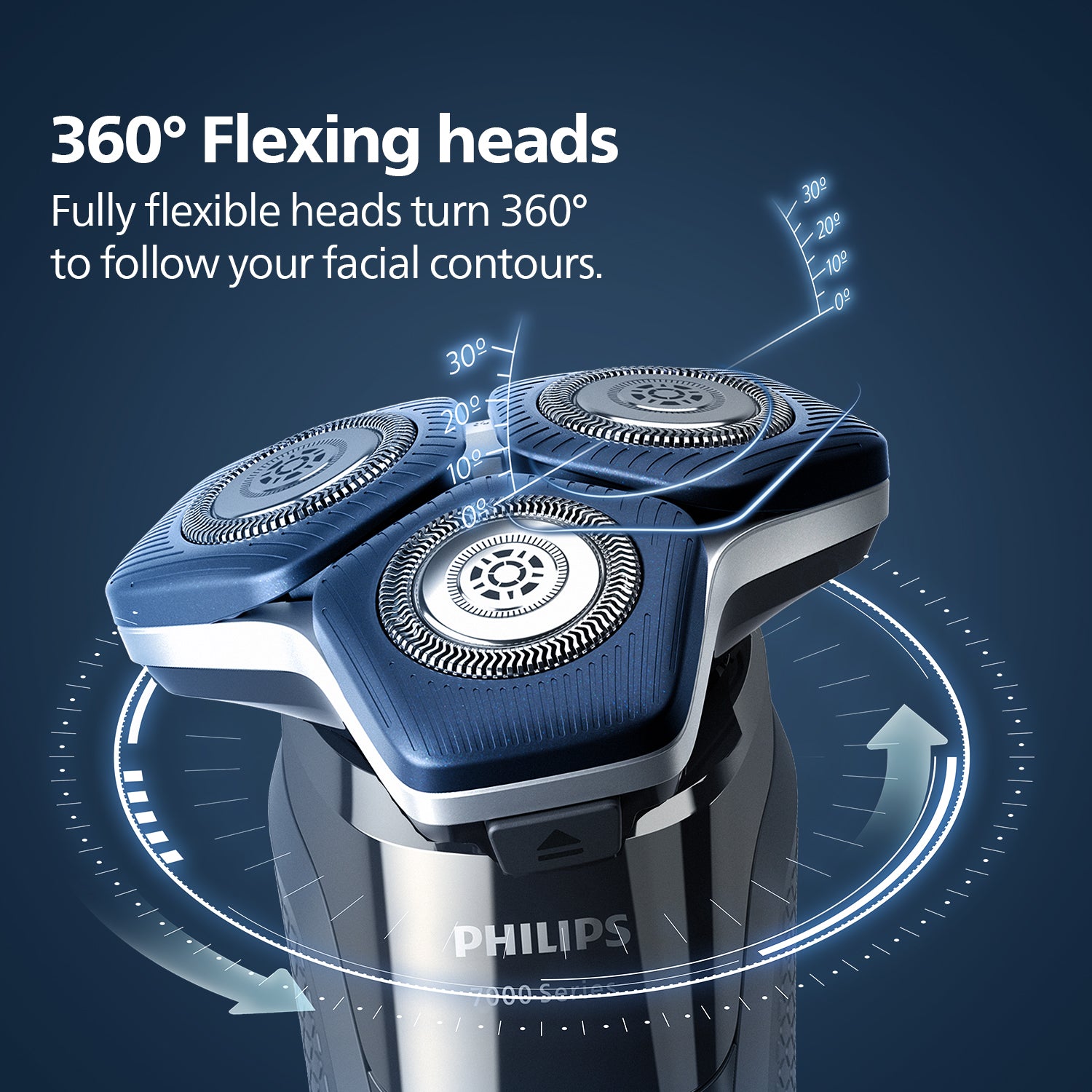 Electric Shaver for Men | Close shave, advanced skin protection with a ...