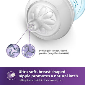 Philips Avent Blue Natural Baby Feeding Bottle- | No.1 Brand Recommend ...