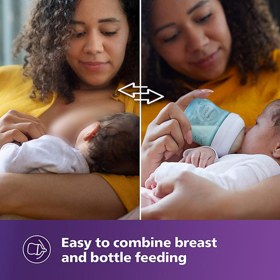 Philips Avent Blue Natural Baby Feeding Bottle- | No.1 Brand Recommend ...